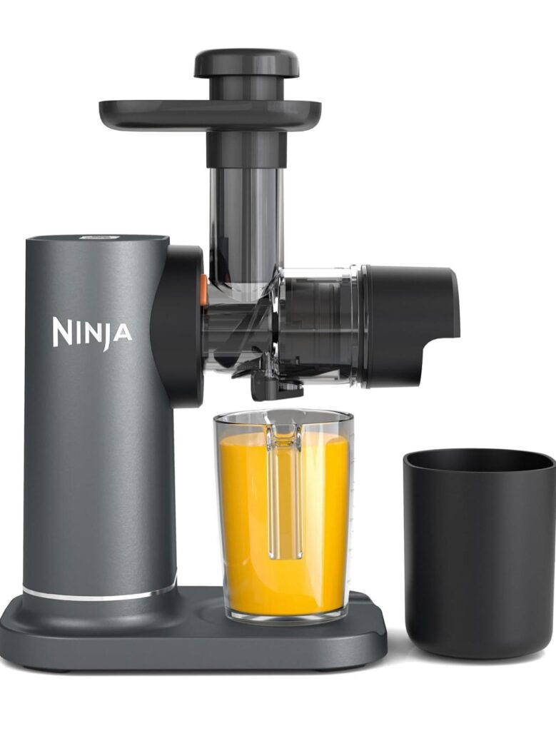 Ninja Cold Press Juicer Machine with 700ml Jug & 1.1L Pulp Container ...